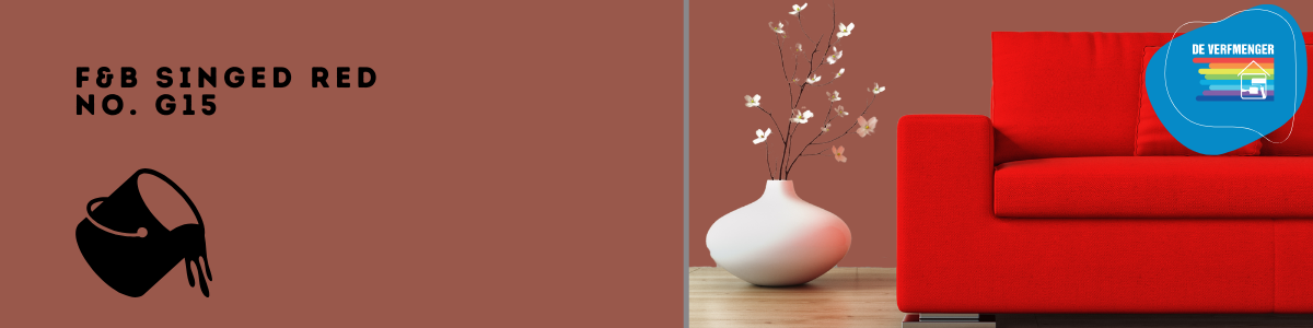 Farrow and Ball Singed Red No. G15