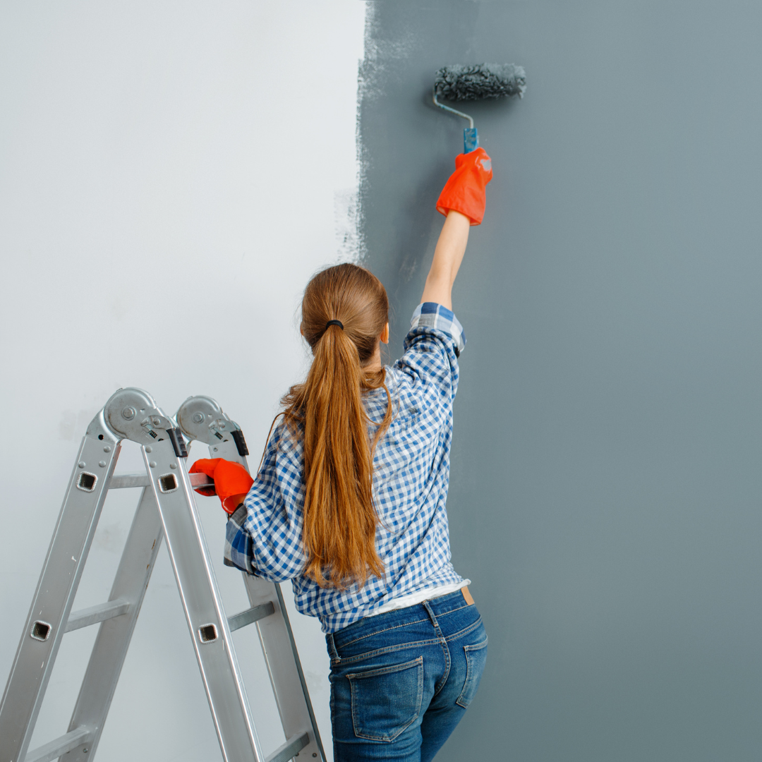 Glasvezelbehang verven | Welke muurverf voor glasvezel behang