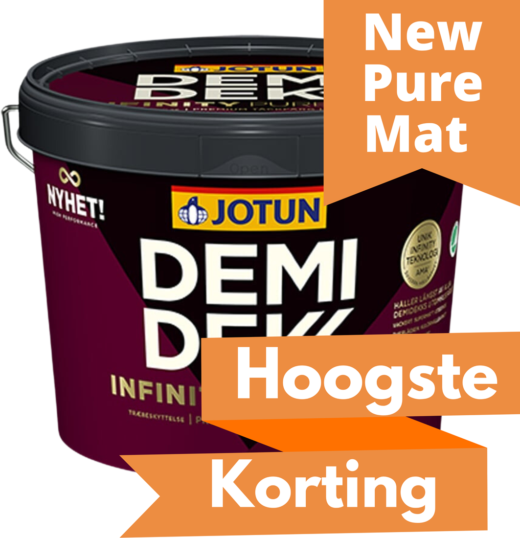 Jotun Demidekk Infinity Pure Mat Kopen | SALE tot -65% | De Verfmenger