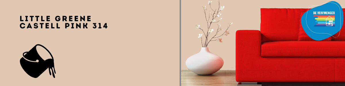 Little Greene Castell Pink 314