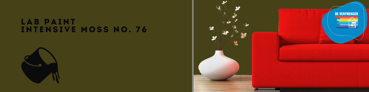 Intensive moss No 76 LAB paint