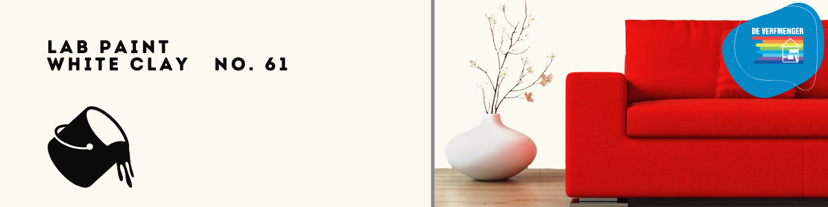 White clay No 61 LAB paint