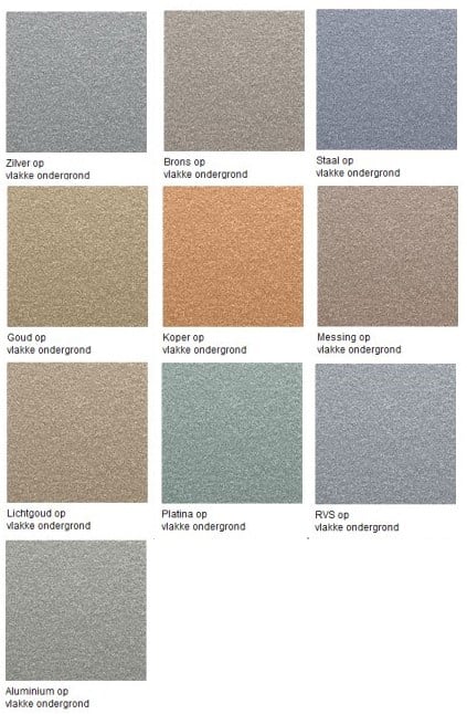 Histor Metallic Muurverf Kopen | SALE tot -65% | De Verfmenger